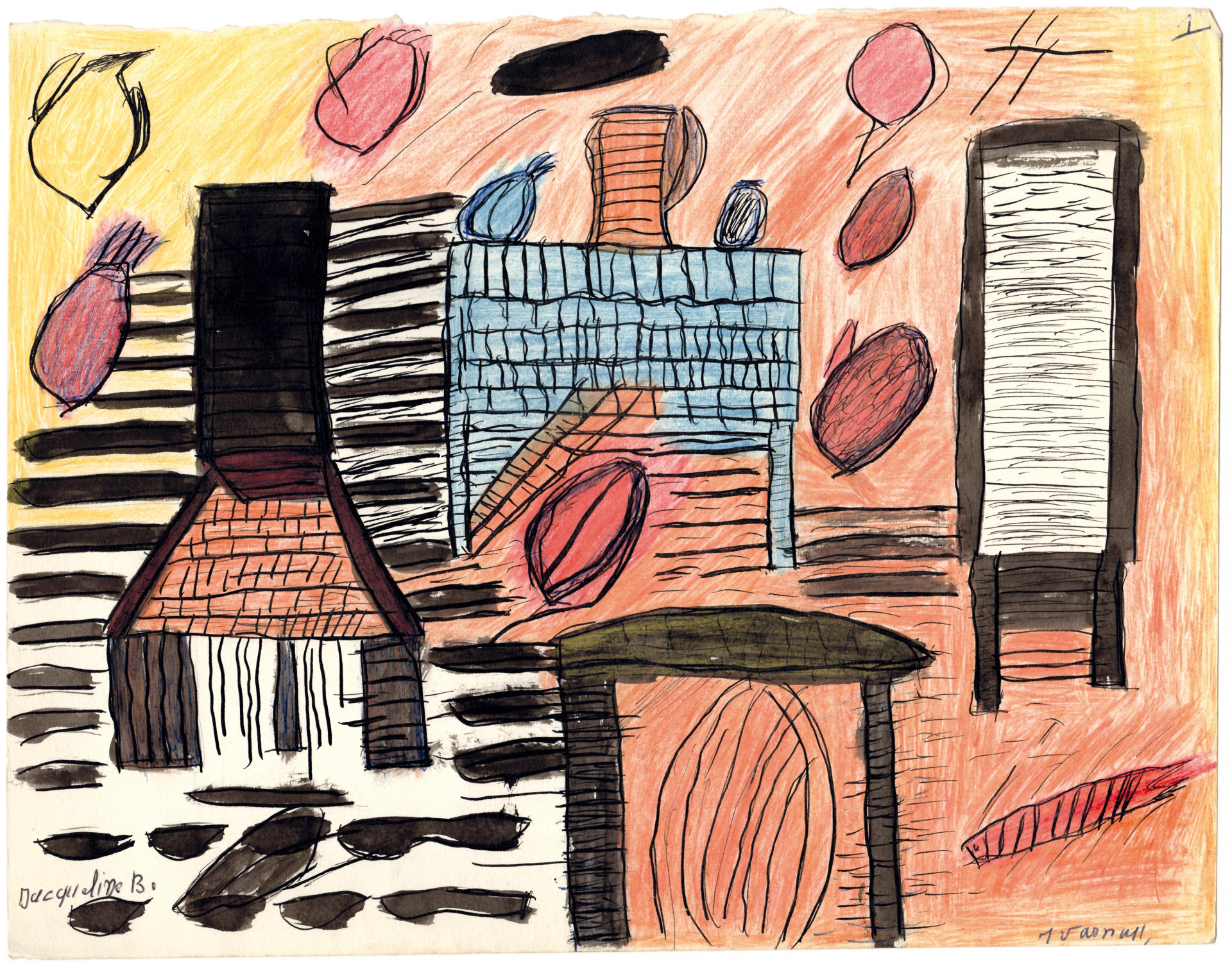 Jacqueline B | christian berst — art brut
