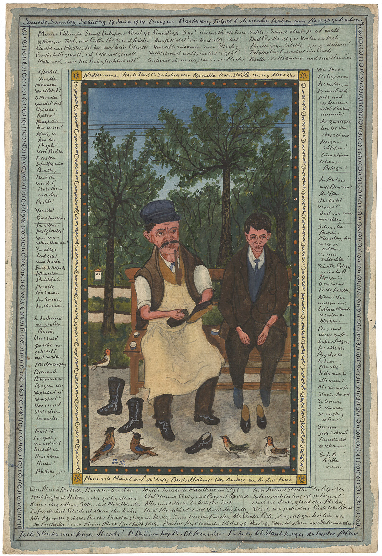 Josef Karl Radler | christian berst — art brut