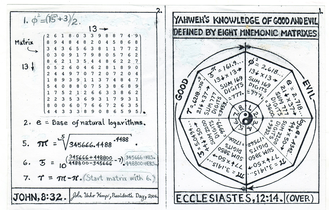 john urho kemp : the dream formula | christian berst — art brut